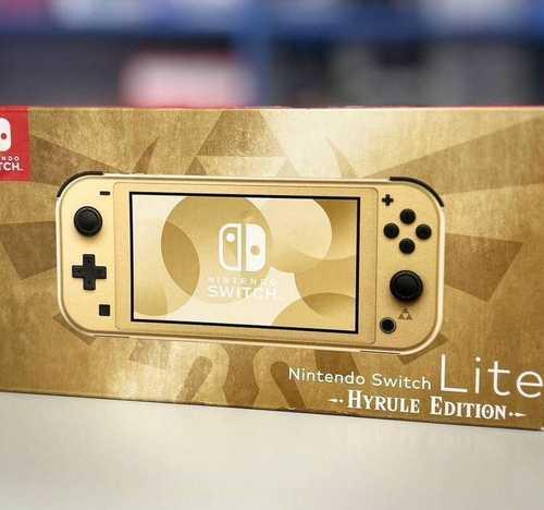 Nintendo Switch Lite Hyrule Edition новая PicoFly