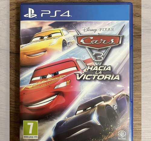 Cars 3 / Тачки 3 PS4 (диск)