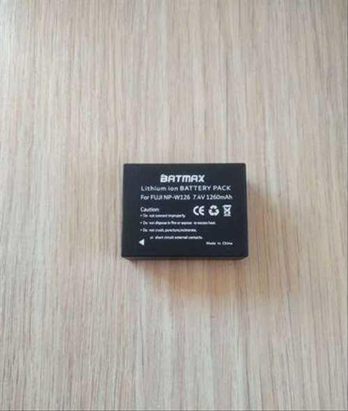 Аккумулятор для Fujifilm NP-W126 Batmax