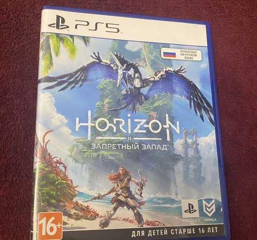 Horizon Forbidden west PS5 диск