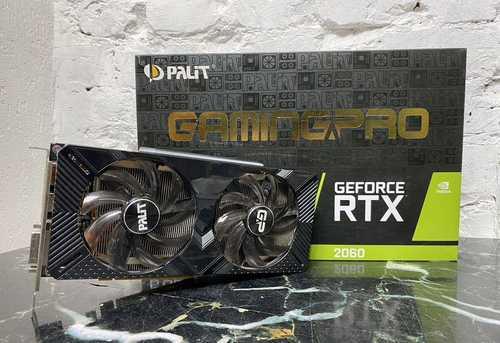 Видеокарта rtx 2060 6gb palit game pro