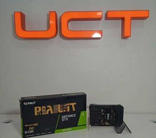 Видеокарта Palit GeForce GTX1660 Super StormX 6Гб