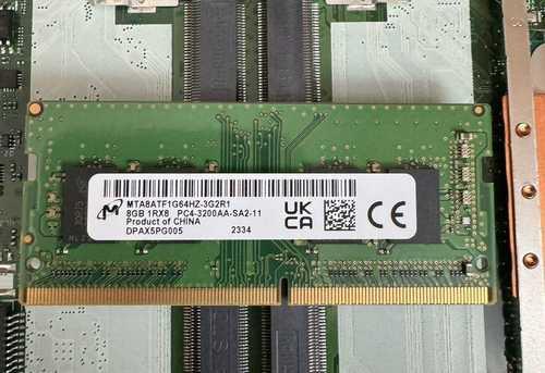 Sodimm ddr4 8gb 3200mhz