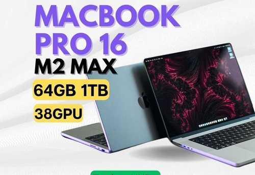 Macbook Pro 16" M2 Max 64GB 1TB