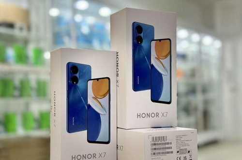 Honor X7 128Gb Blue Новый
