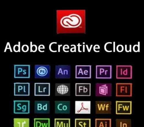 Adobe Creative Cloud + Adobe Stock - Лицензия