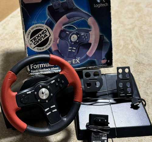 Игровой руль logitech formula force ex