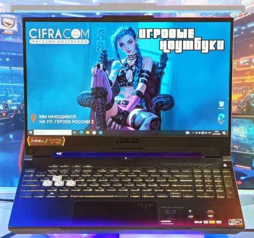 Игровой ноутбук 15.6"144/Ryzen 7 6800H/RTX3050Ti