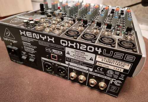 Микшерный пульт behringer xenyx QX1204USB