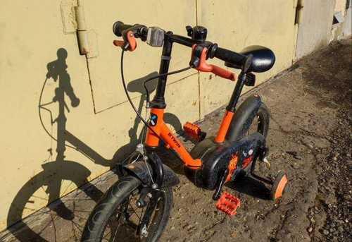 Детский велосипед Декатлон btwin bike 14 robot 500