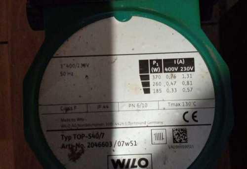 Насос Wilo P 50 / 125r PN6 1150290 / 07w51 3400V