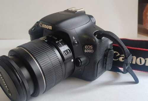 Canon EOS 600D 18-55mm + canon 50 mm 1.8 STM