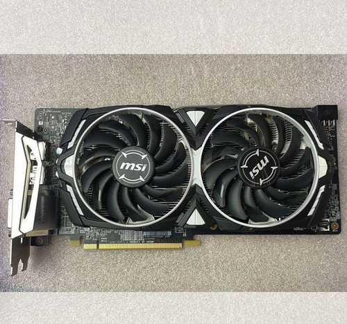 Видеокарта MSI Radeon RX 580 Armor 8Gb OC