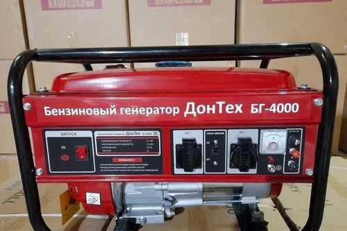 Генератор бензиновый Дон Тех /4000/3,2-3,8 кВт