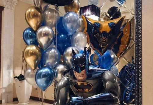 Воздушные шары на день рождения Бэтмен