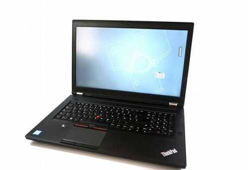 ThinkPad P70 i7-6820HQ Quadro M600M 32GB 512GB