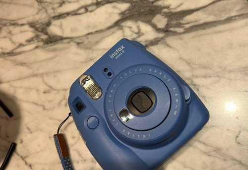 Пленочный фотоаппарат Instax mini 9 Blue