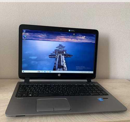 Ноутбук алюминиевый hp probook i3 4 gen ssd