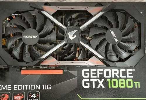 Видеокарты Aorus gtx 1080ti extreme/комплект