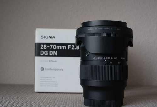 Sigma 28-70mm f/2.8 DG DN Sony E-mount