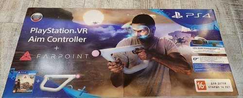 Playstation vr aim controller + игра farpoint