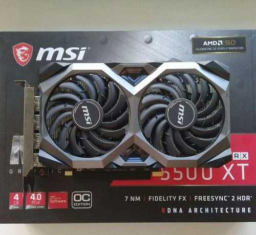 Видеокарта AMD MSI RX5500XT 4Gb