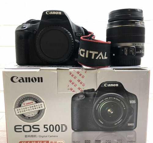 Canon EOS 500D kit EF-S 18-55mm IS