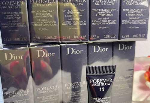 Тональный крем dior forever skin glow 1n