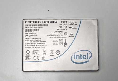 SSD Диск Intel DC P4510 1TB