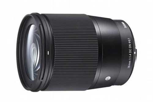 Sigma AF 16mm f1.4 DC DN Contemporary Sony E новый