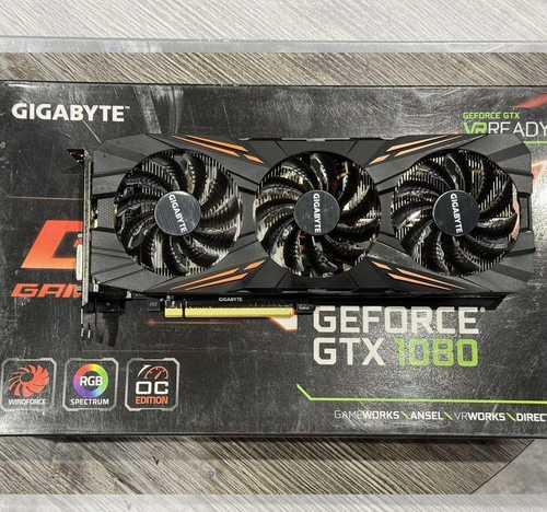 Видеокарта gigabyte GeForce GTX 1080 8gb G1 gaming