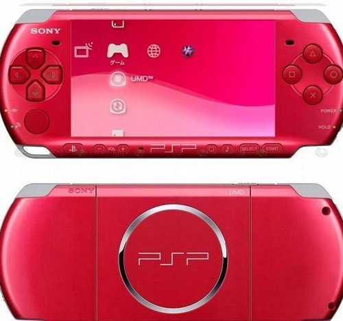 Sony Slim PSP 3008  карта  прош  игр 0-220шт