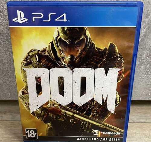 Диск Doom для ps4/ps5