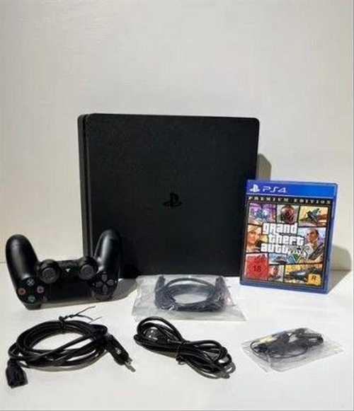 Sony PlayStation 4 Slim 1TB игра GTA5