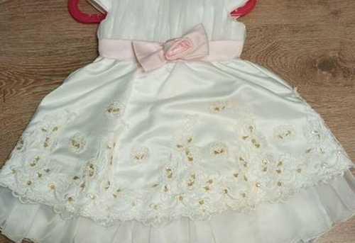 Платье для девочки 2-3 года пышное нарядное