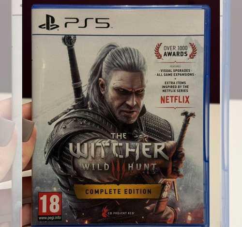 Игра для ps5 THE witcher wild hunt (Ведьмак 3)