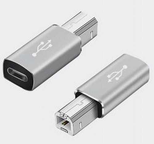 Адаптер для принтера USB 2,0 Type C к Type B Male