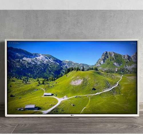 Белый 4K Ultra HD SMART TV LG 43UJ639V, 108 см