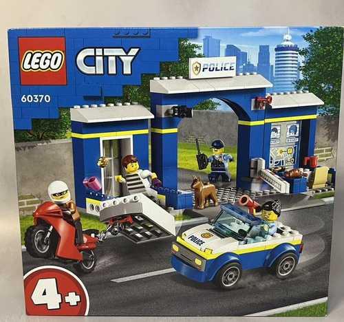 Lego City 60370 Побег из полицейского участка