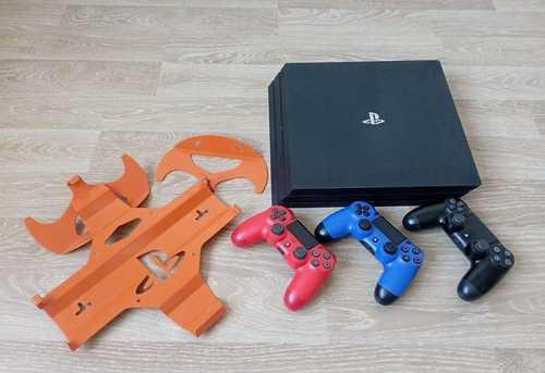 Sony playstation 4 ps4 pro 1tb с играми