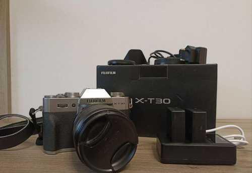 Fujifilm xt30 18-55mm/2,8-4 + 2 аккума + зарядник