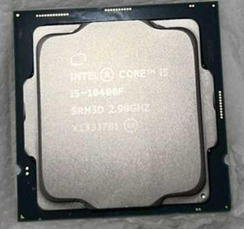 Cpu intel core i5 10400f