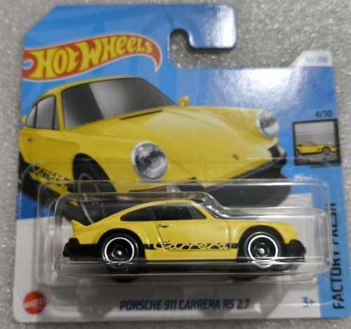 Hot wheels Porsche 911 carrera rs 2.7