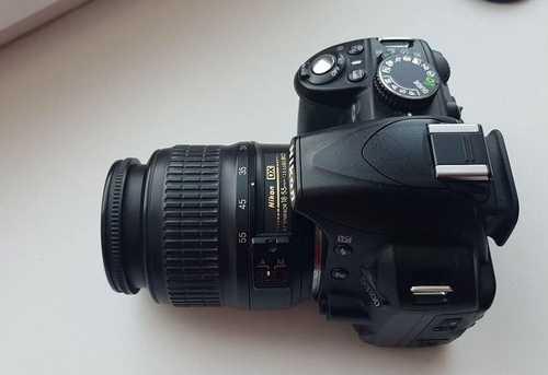 Фотоаппарат nikon d3100 с объективом 18-55