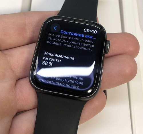 Apple Watch 5 44 mm 88% акб