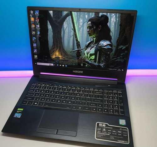 Ноутбук для игр и работы i5, GTX1660Ti, 8GB, 512GB