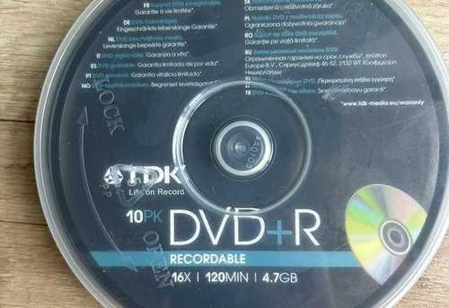 Диски TDK DVD+R