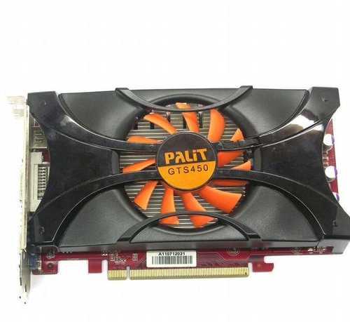 Видеокарта 1Gb GeForce 450 GTS palit GTS450