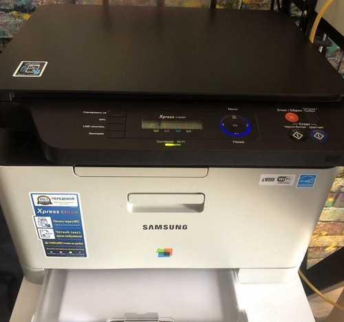 Мфу лазерный цветной Samsung Xpress C460W
