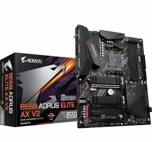 Материнская плата Gigabyte B550 Aorus Elite ax v2